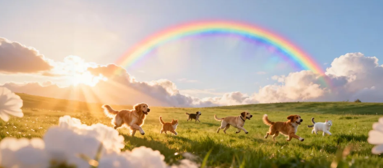 Rainbow Bridge Gifts: Meaningful Pet Memorials